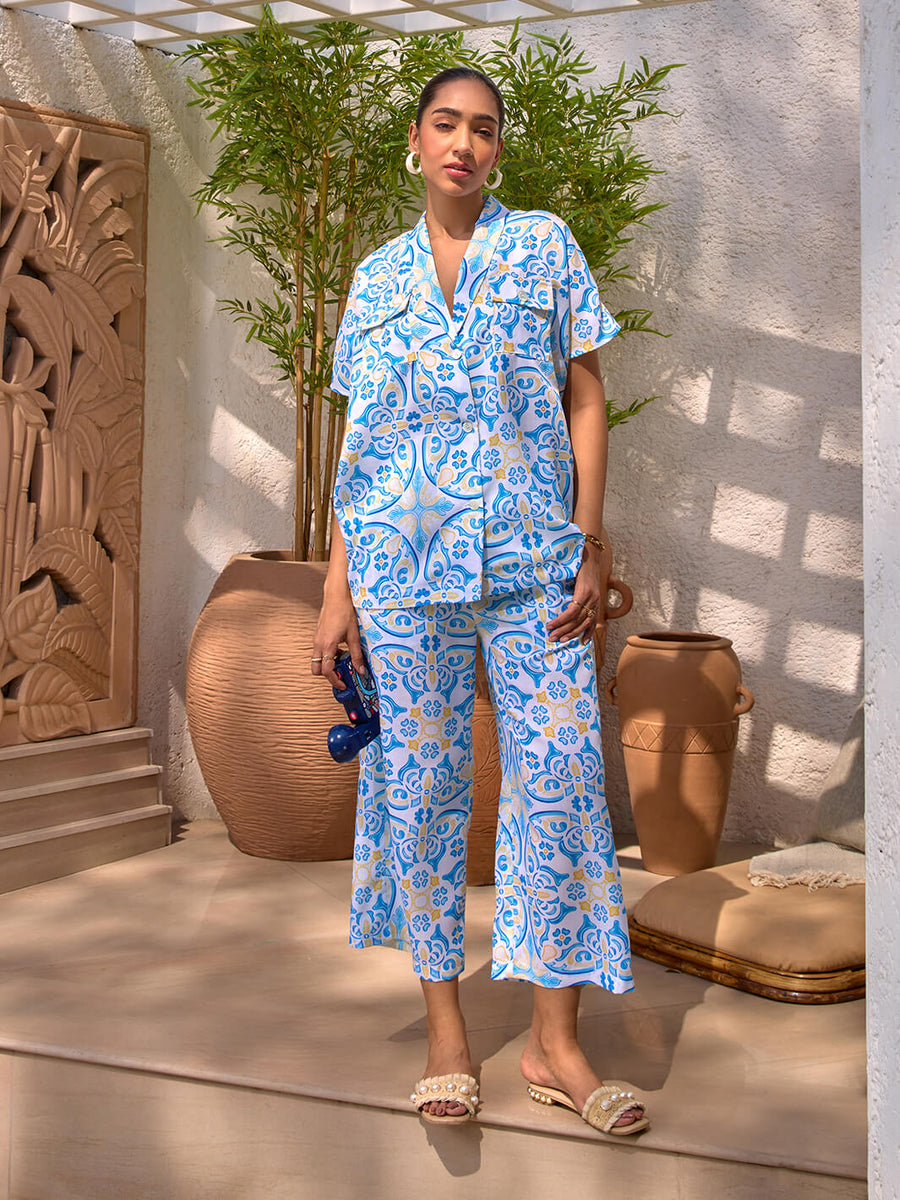 Saba two piece Cotton Co-ord Set – House of Fett