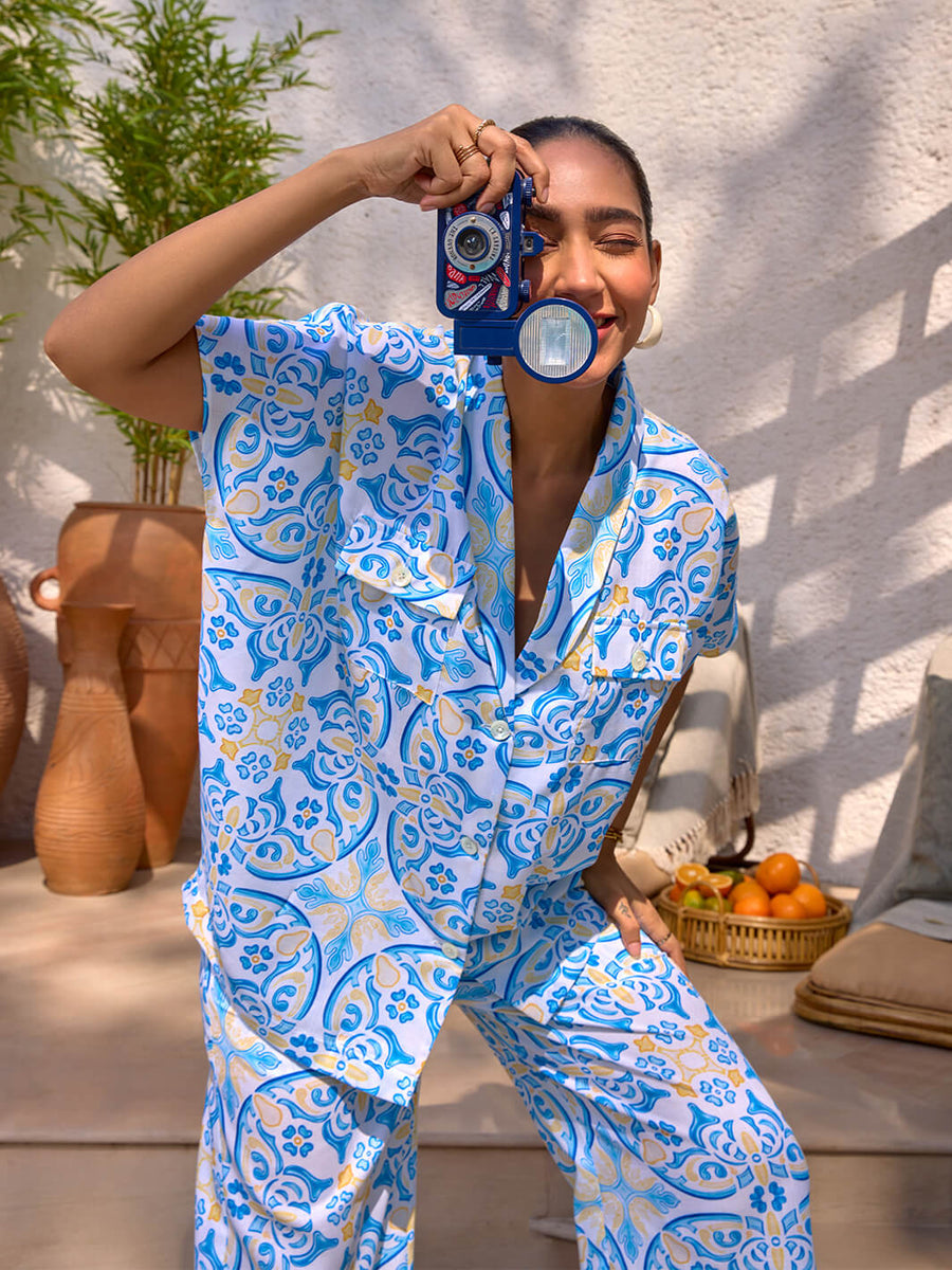 Saba two piece Cotton Co-ord Set – House of Fett